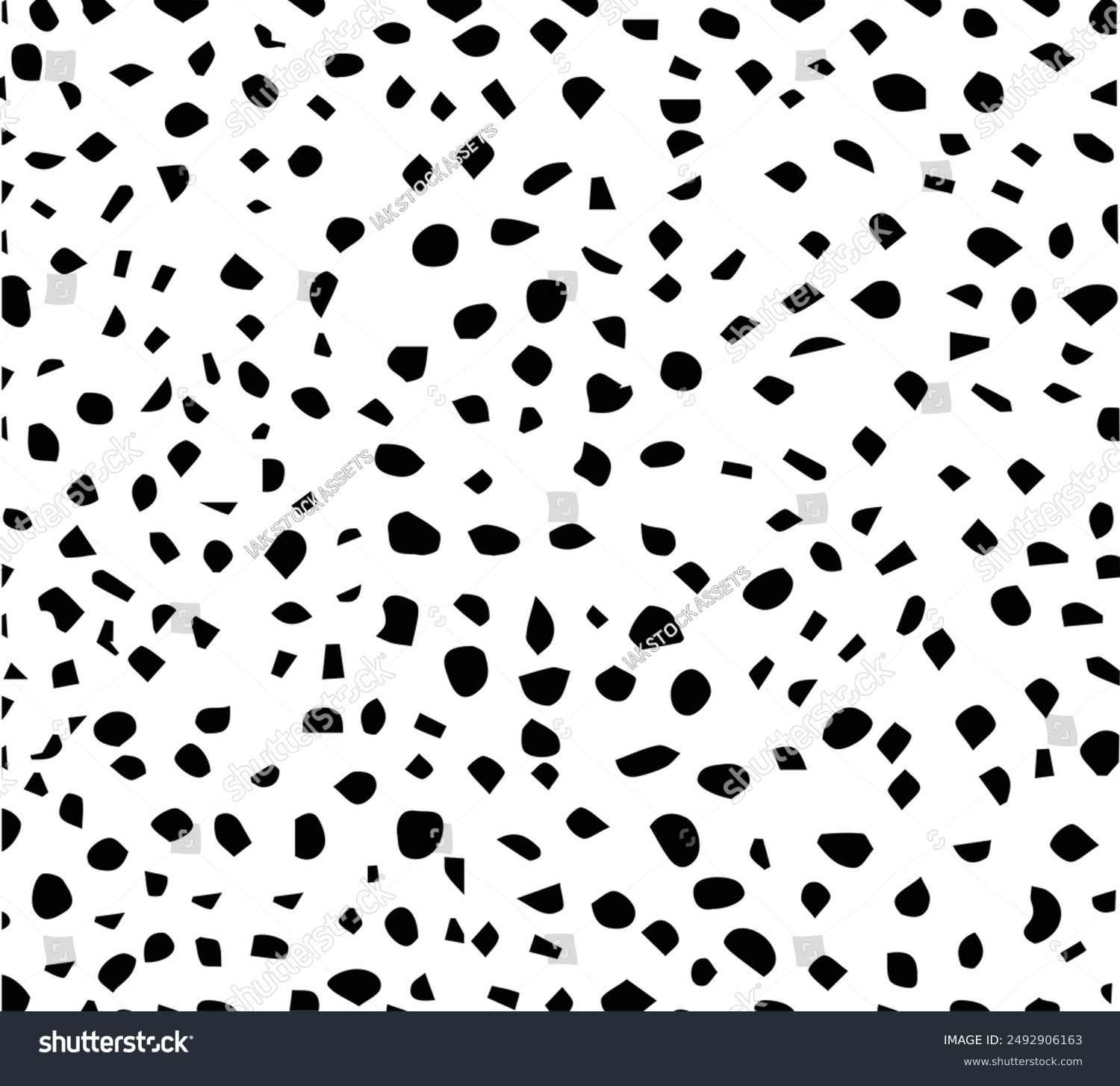 Dalmatian Pattern Eps Instant Download Pattern Stock Vector (Royalty ...