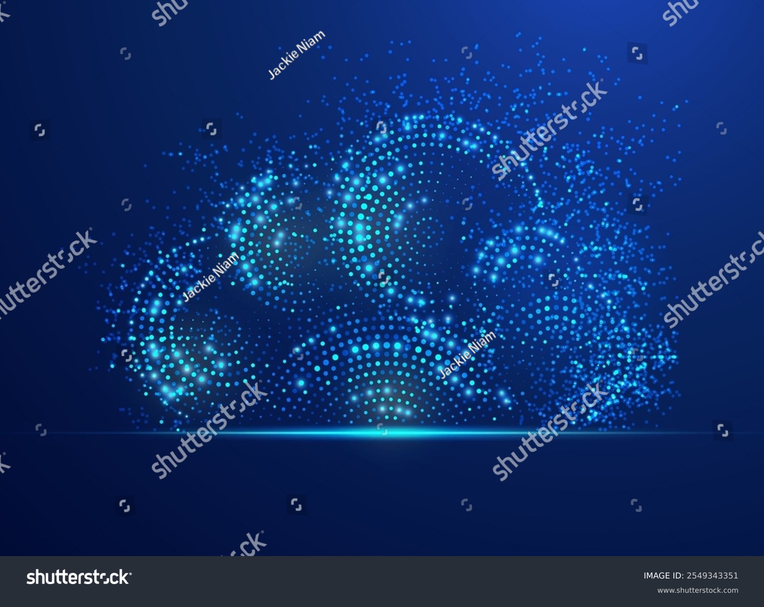 Concept Cloud Computing Digital Transformation Graphic Stock Vector Royalty Free 2549343351