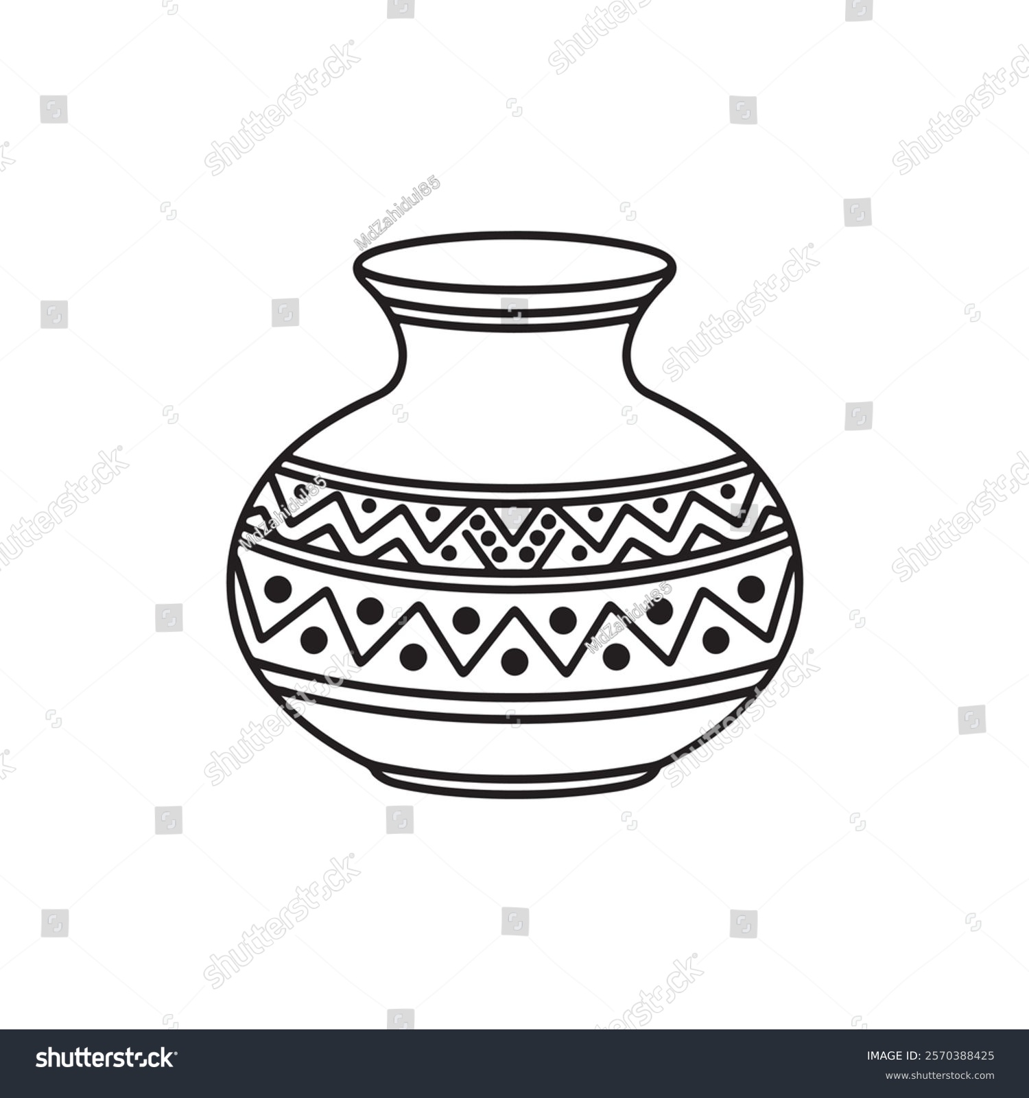 Art Line Vector Kolos White Background Stock Vector (Royalty Free) 2570388425 | Shutterstock