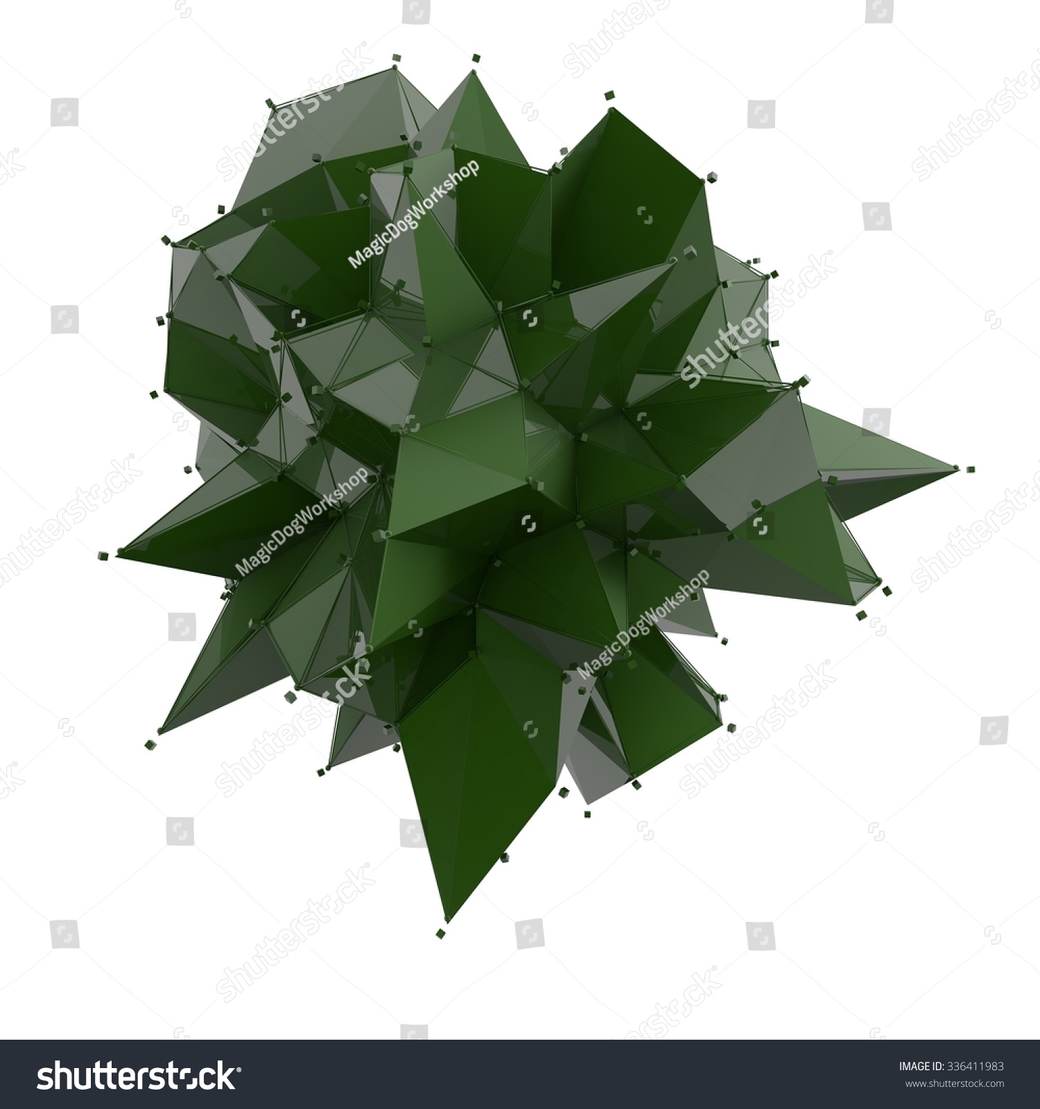 Structure 3d Render Computer Graphics Cg: ภาพประกอบสต็อก 336411983 | Shutterstock