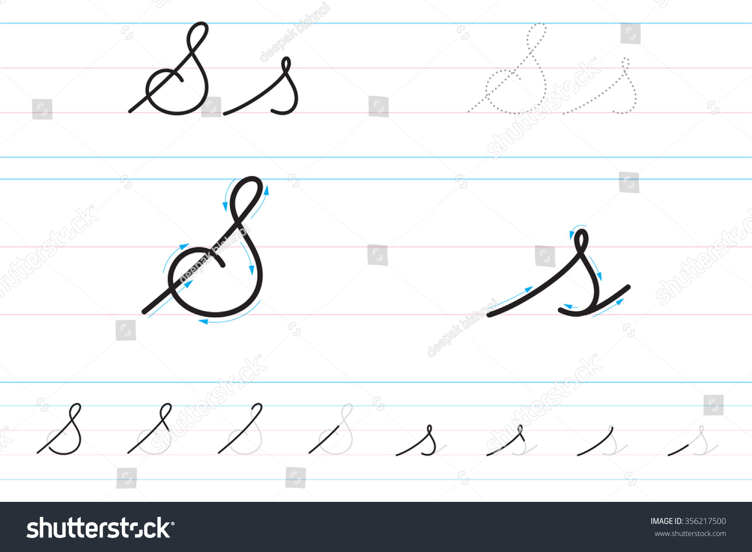 Cursive Letter S