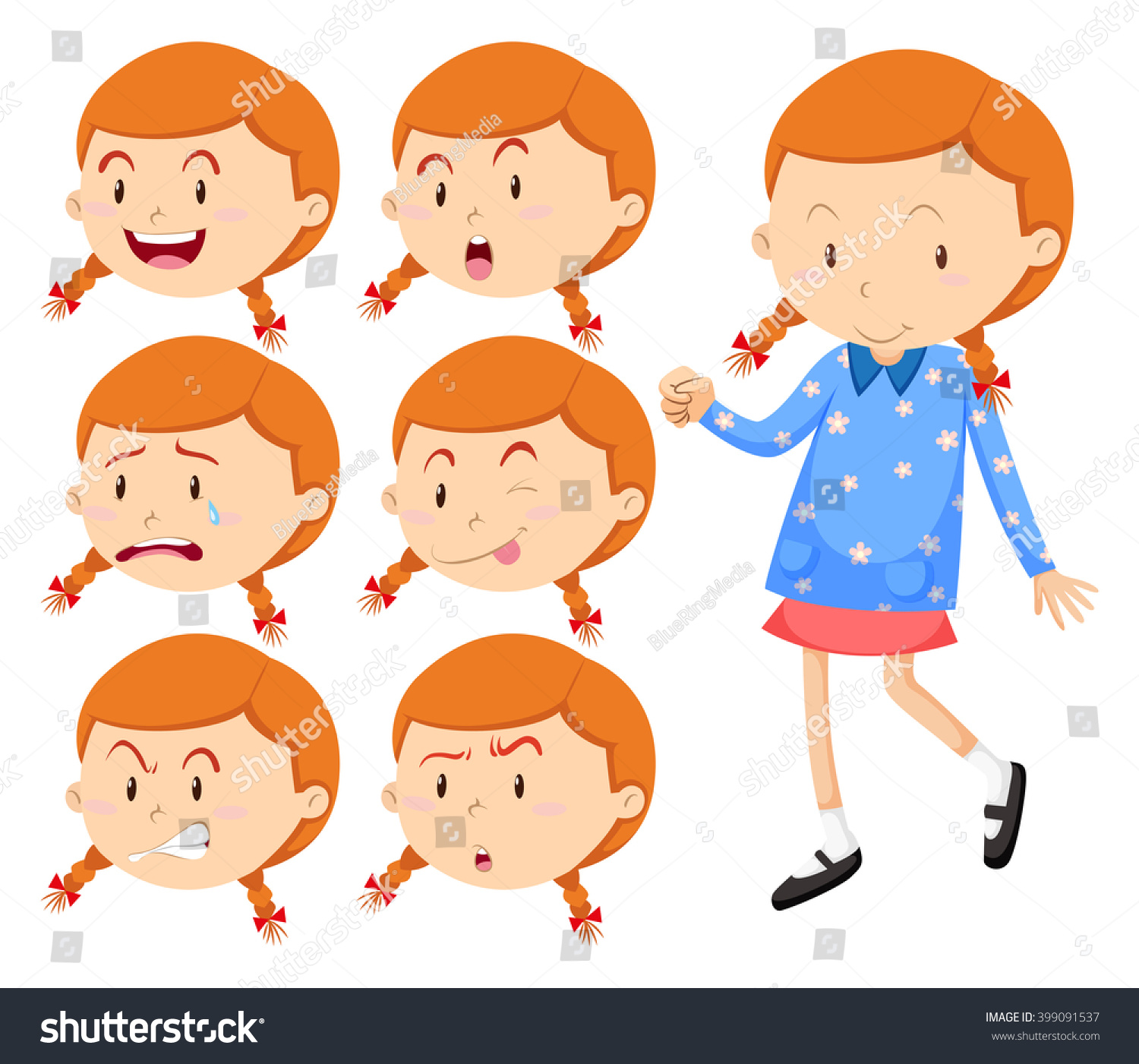 Angry Children Clip Art