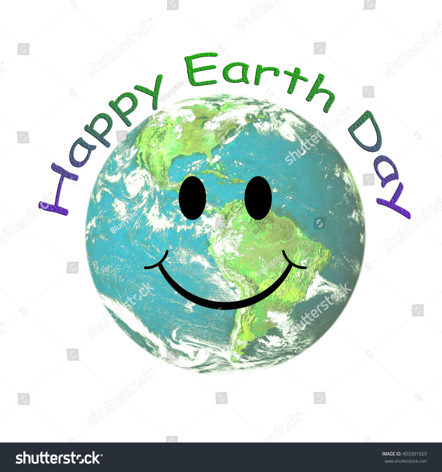 Happy Mother Earth Clip Art