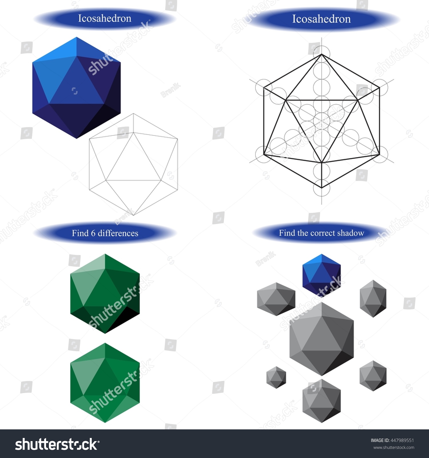 8,677 Icosahedron Vector Images, Stock Photos & Vectors | Shutterstock