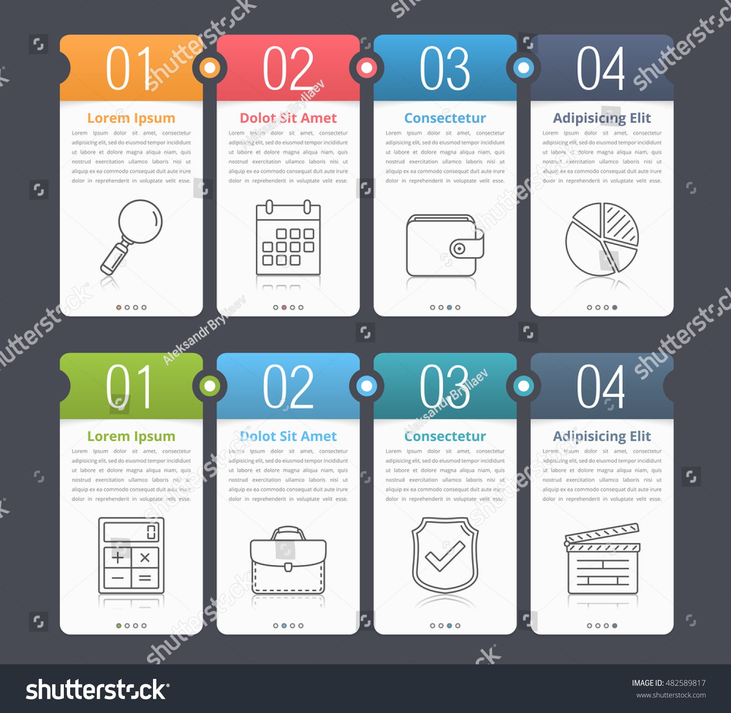 246 Infografía Tres Lupas Images, Stock Photos & Vectors | Shutterstock