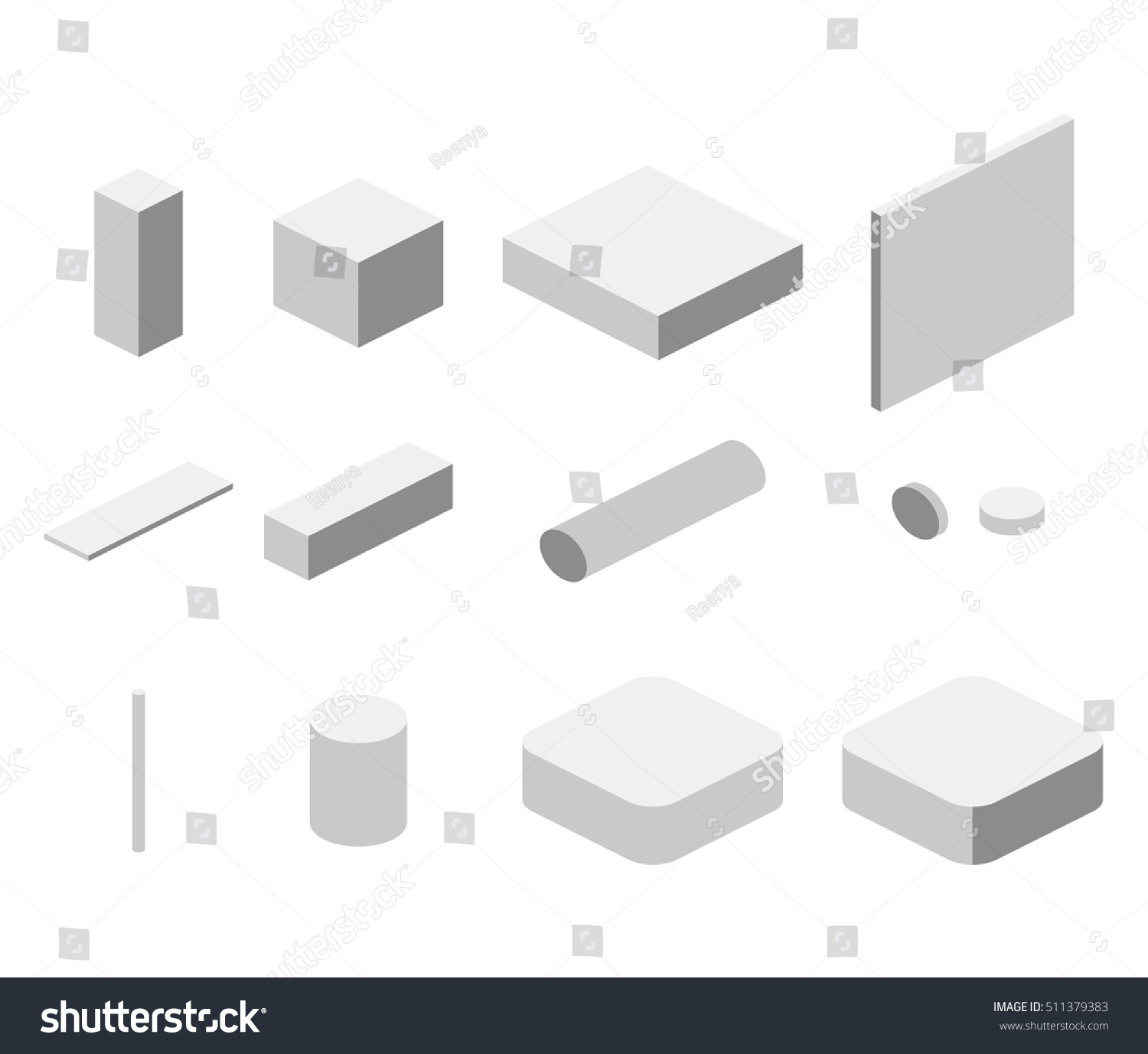 Isometric Flat 3d Concept Vector Simple Stock Vector (Royalty Free ...