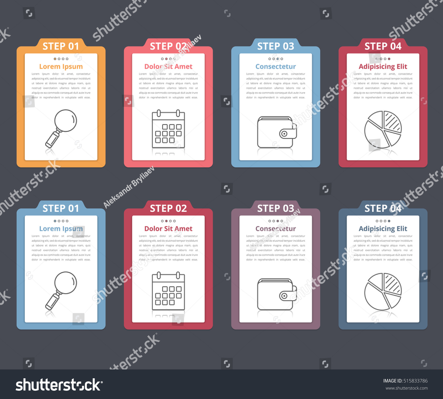 246 imágenes de Infografía tres lupas - Imágenes, fotos y vectores de stock | Shutterstock