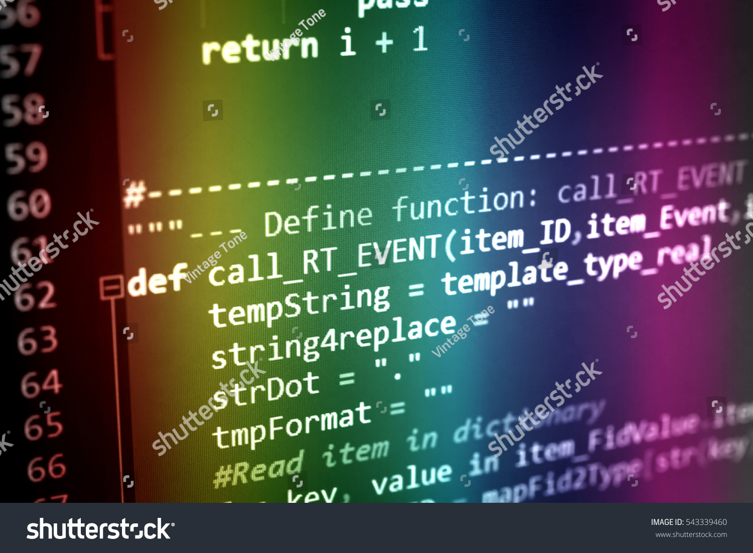 Computer Programming Often Shortened Programming Process Stock Photo ...