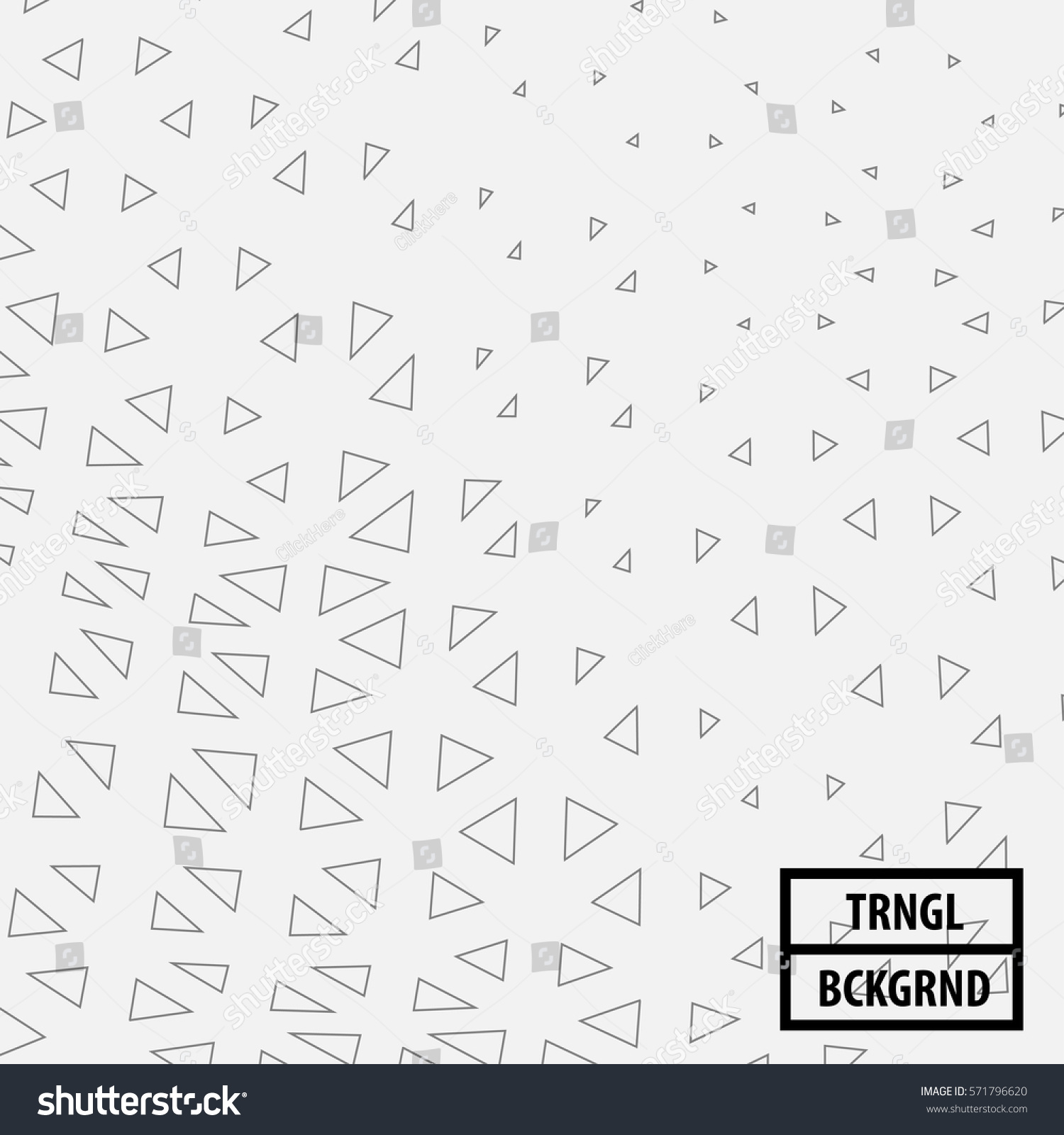 Outlined Triangle Design Pattern Eps10 Vector Stock Vector (Royalty ...