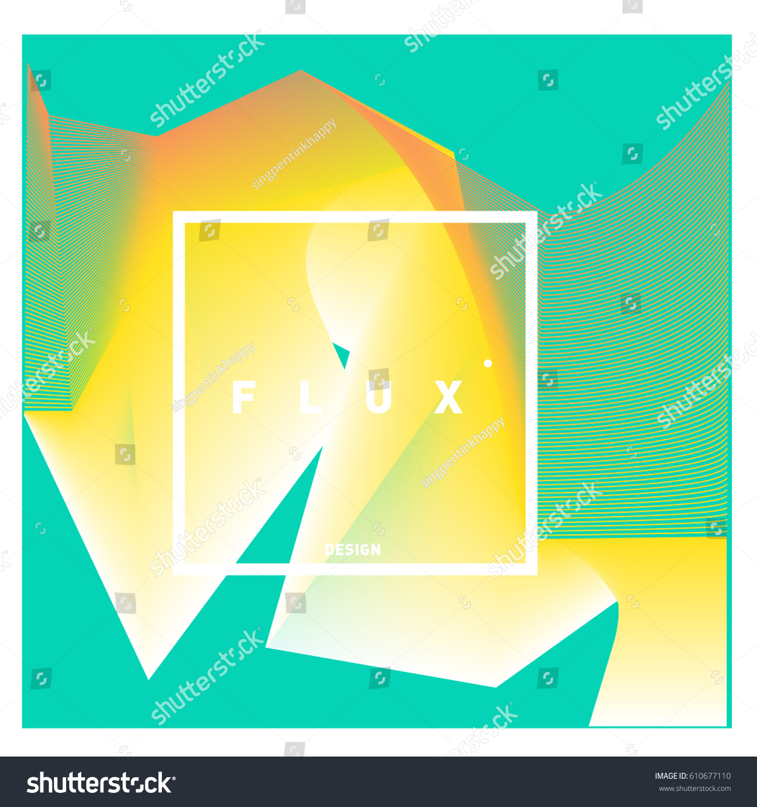 3d Wave Background Dynamic Effect Abstract Stock Vector Royalty Free 610677110 Shutterstock