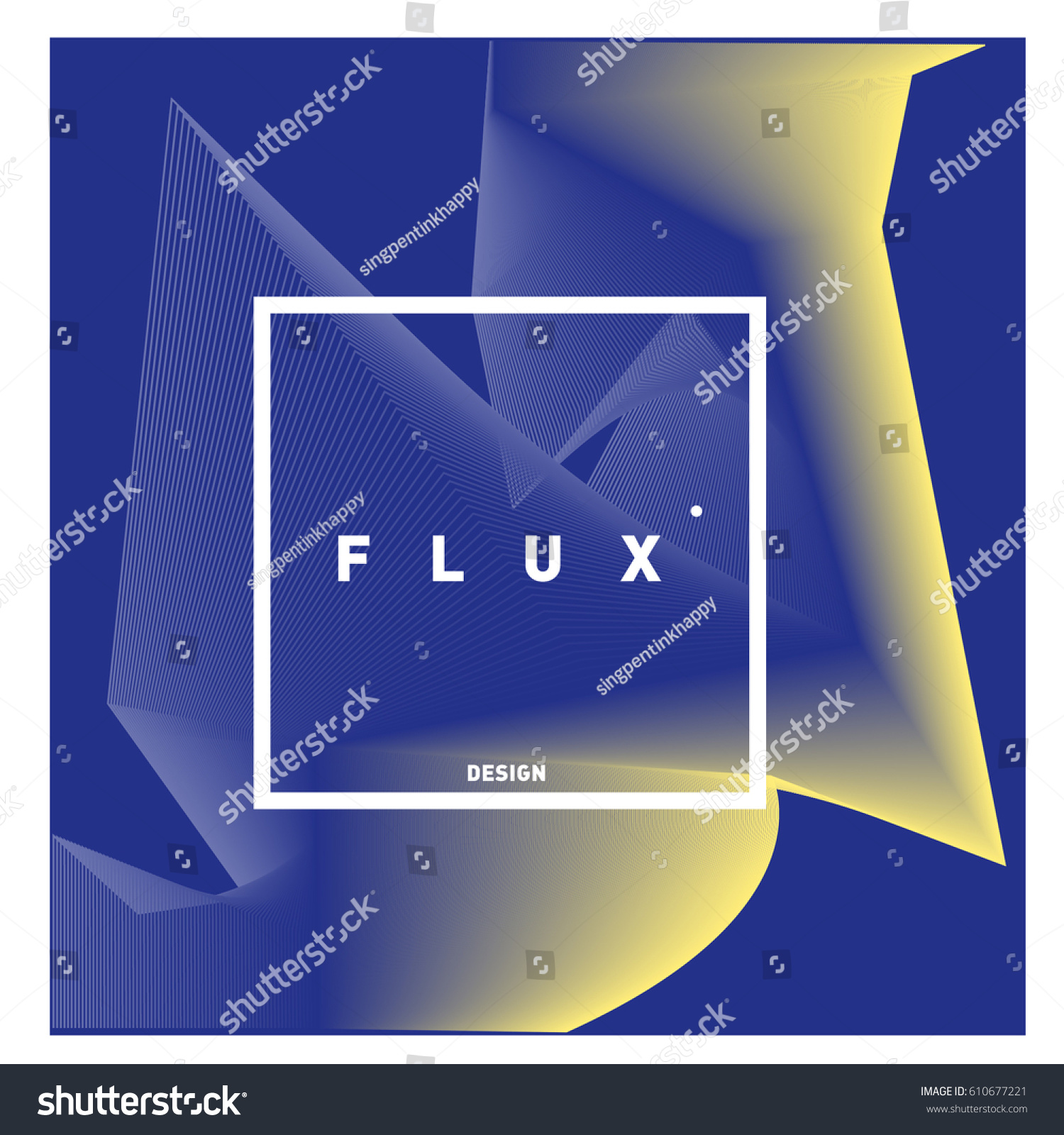 3d Wave Background Dynamic Effect Abstract Stock Vector Royalty Free 610677221 Shutterstock