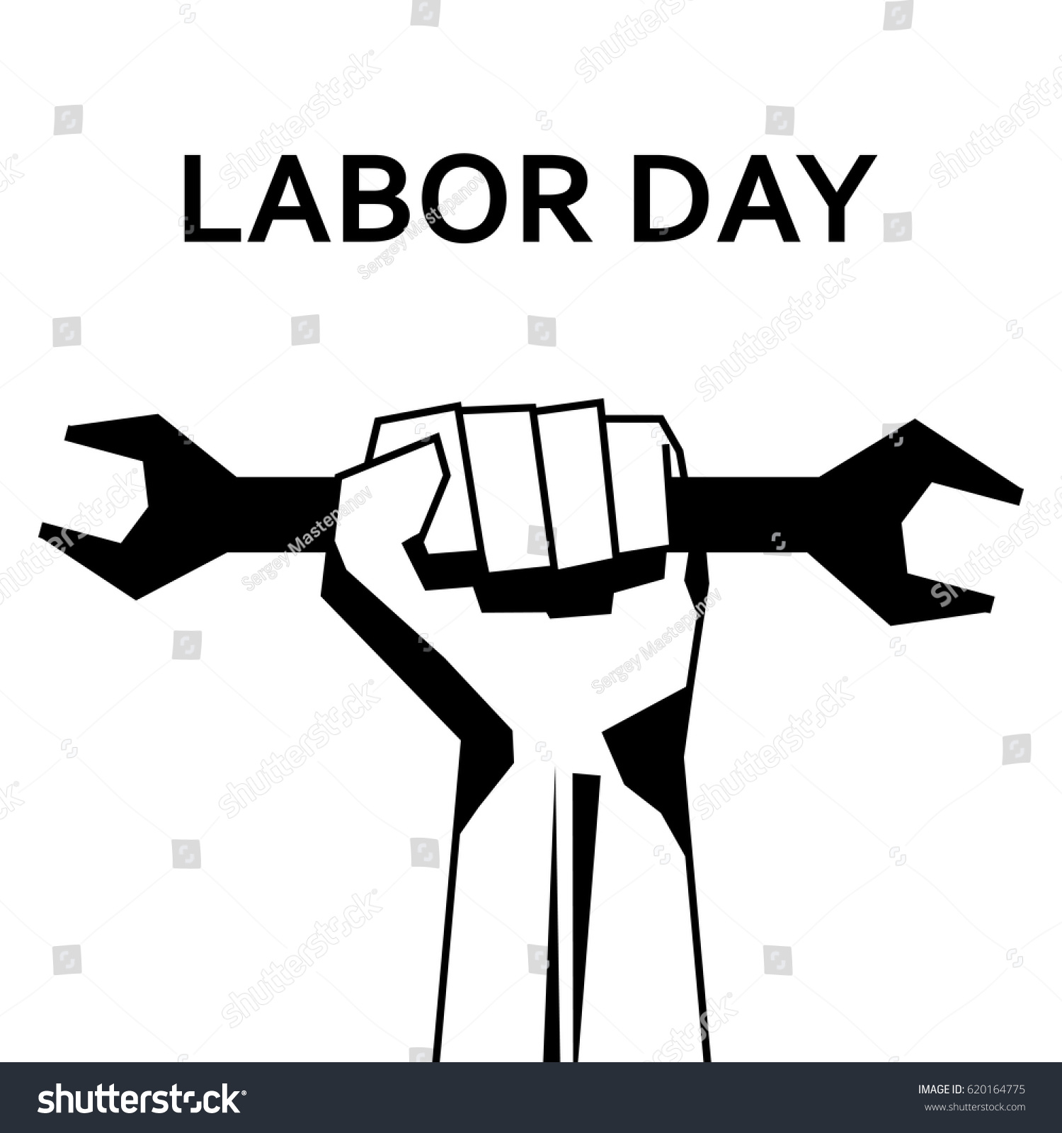 Labor Day Logo Black White Poster Stock Vector Royalty Free 620164775 labor-day-logo-black-white-poster-stock-vector-royalty-free-620164775