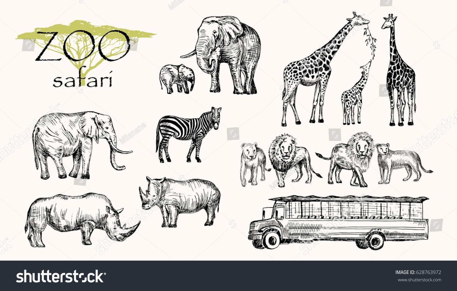 Giraffe Sketch Images: Browse 22,263 Stock Photos & Vectors Free ...