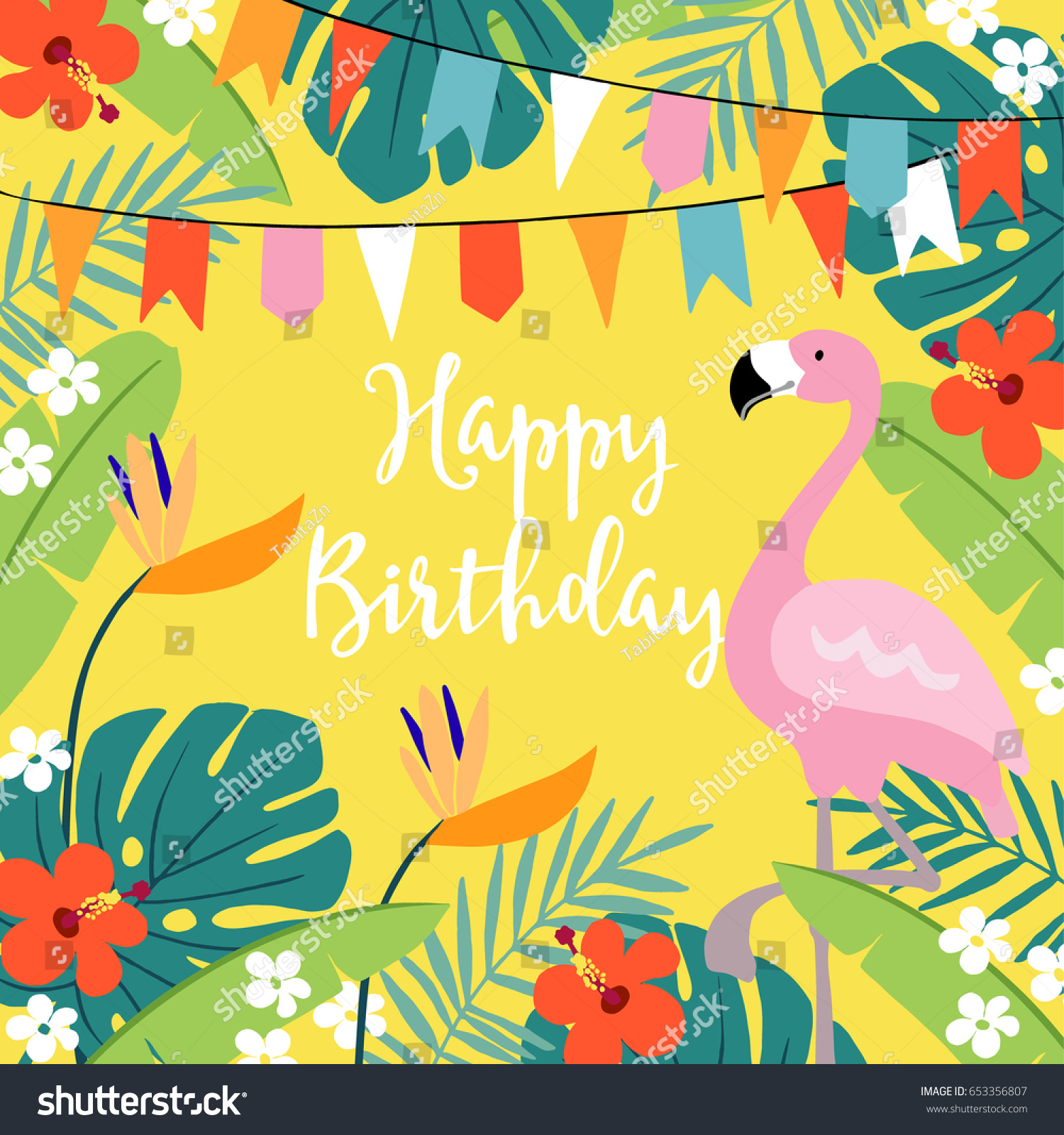 Happy Birthday Tropical Images