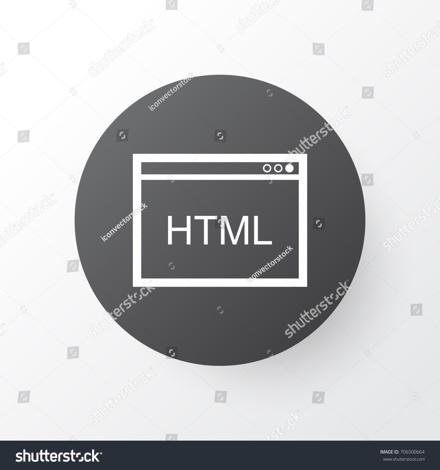 Html Code Icon Symbol Premium Quality Stock Vector (Royalty Free ...