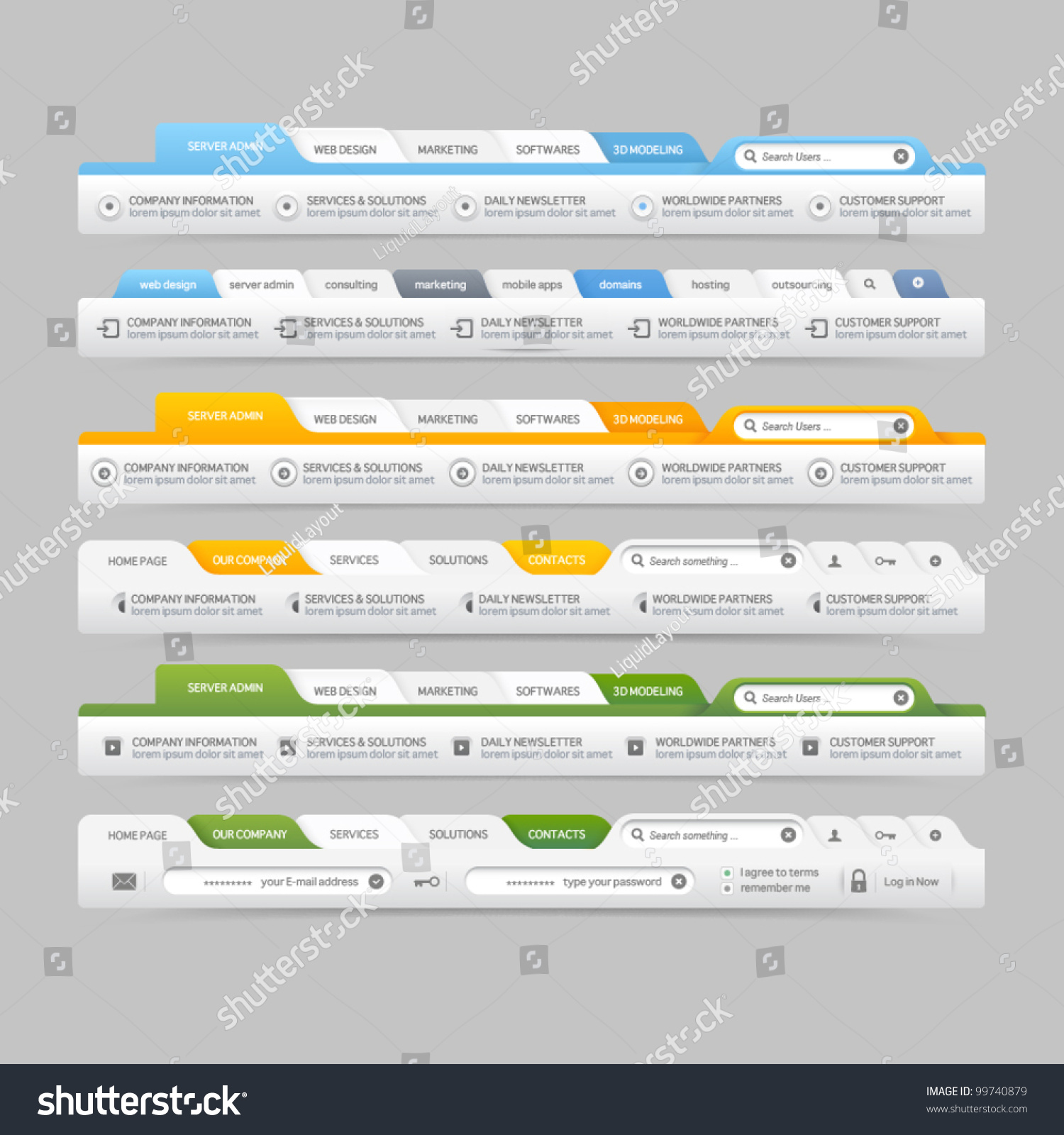 20,970 Website Home Page Banners Template Images, Stock Photos & Vectors | Shutterstock